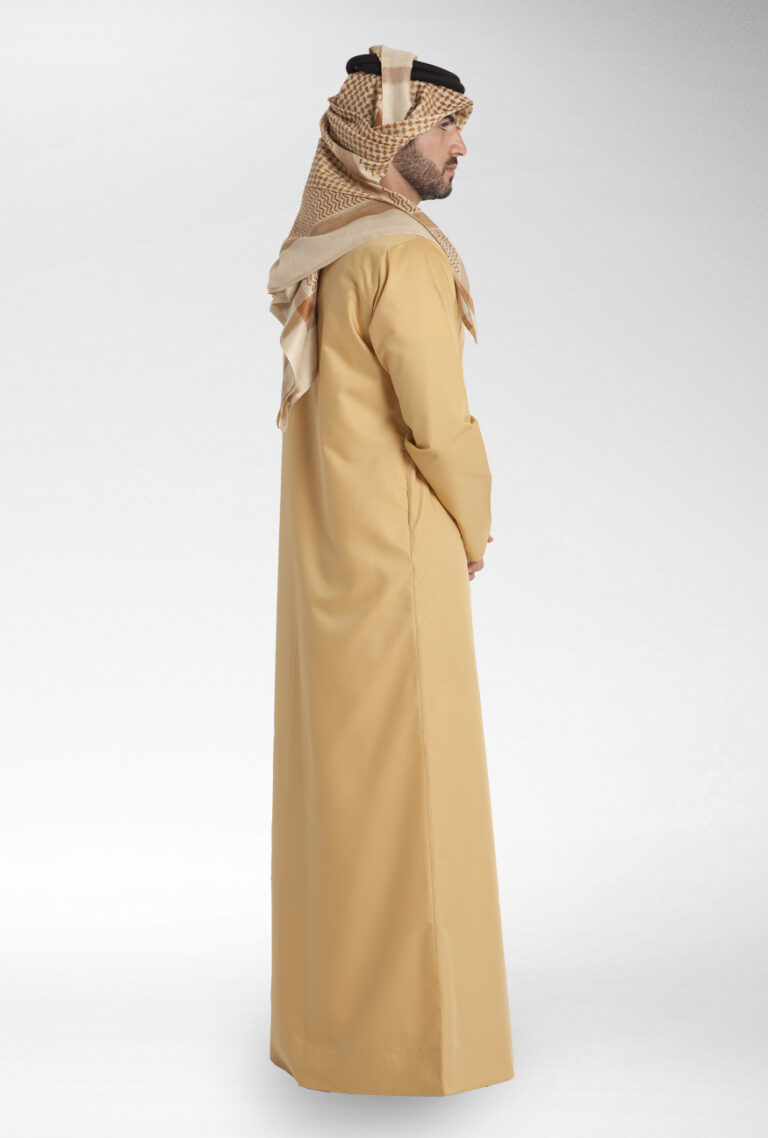 Gold Emirati Kandora - Kandora Online